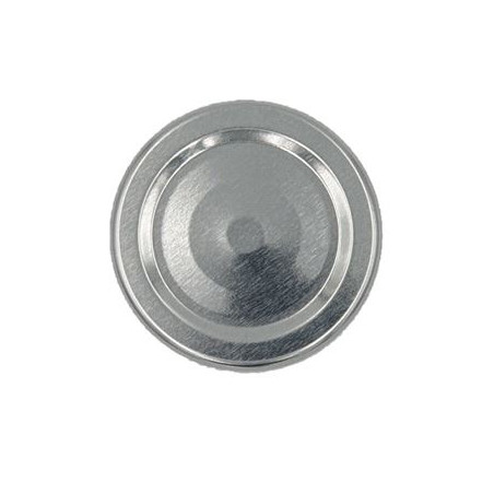 Capsule métal TWIST OFF TO 63 pasteurisable avec flip argent - Temaco